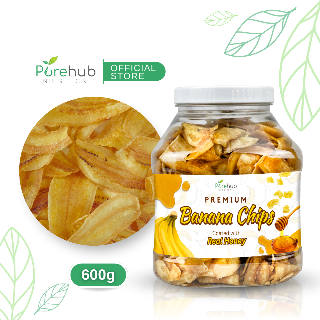 Premium Banana Chips w/ Honey – purehubnutrition.ph