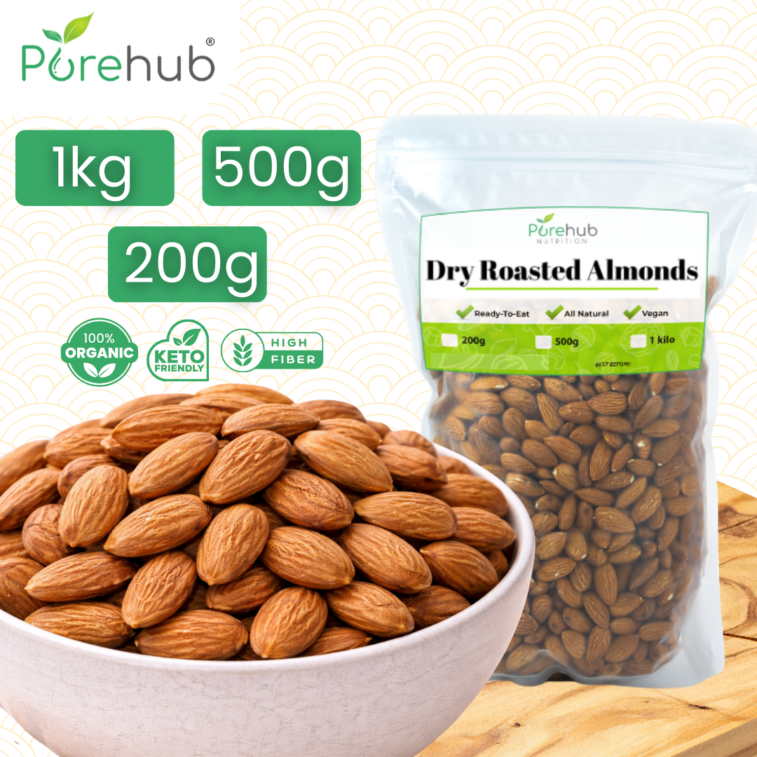 Dry Roasted Almonds – purehubnutrition.ph