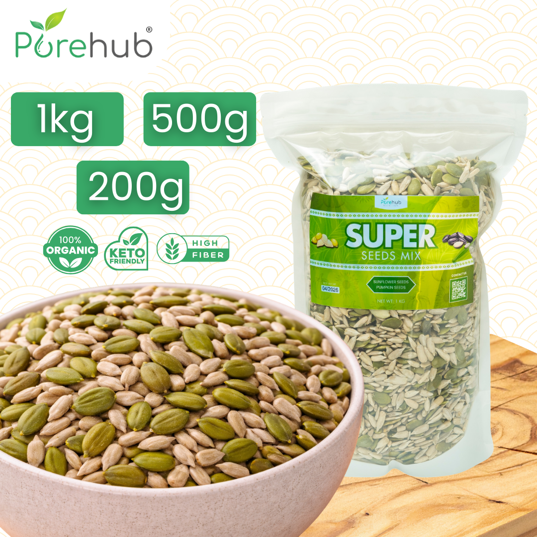 Super Seeds Mix (All Seeds/Ready to Eat) – purehubnutrition.ph